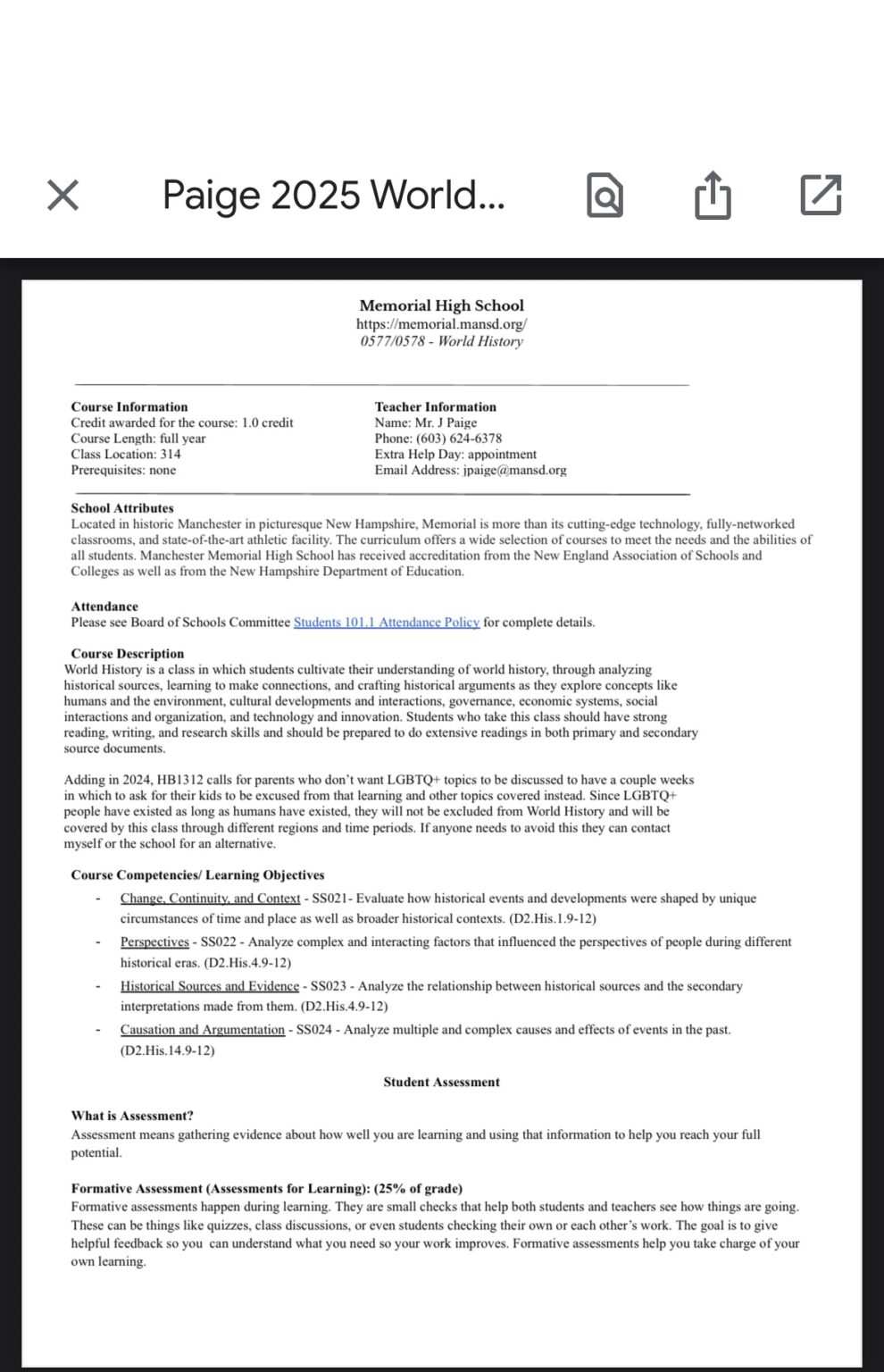 More parents, student come forward about Memorial history teacher Jason ...